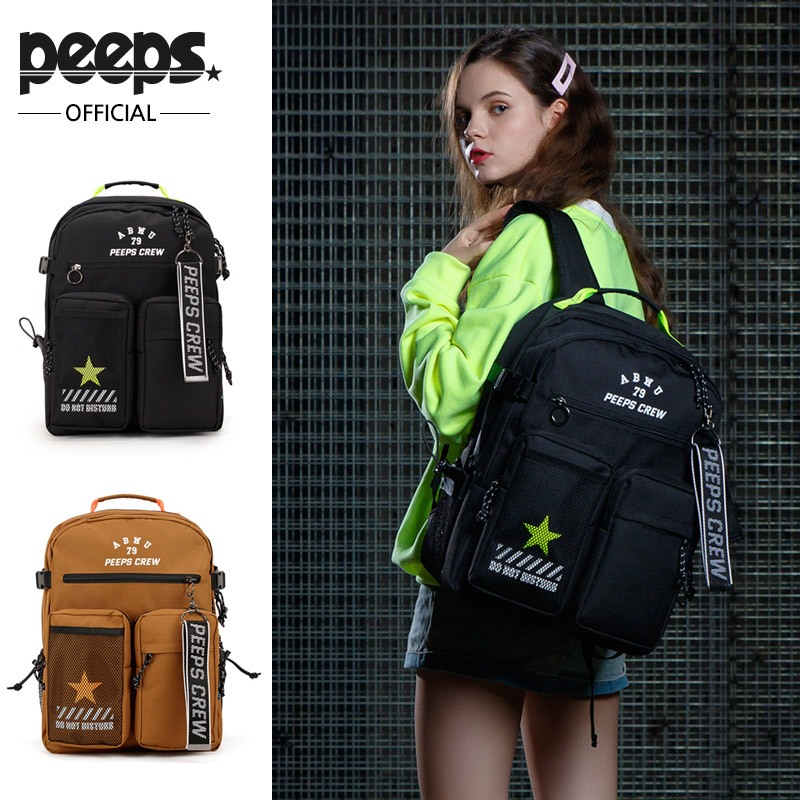 [PEEPS] Abwu Backpack(2 Color) | Shopee Malaysia