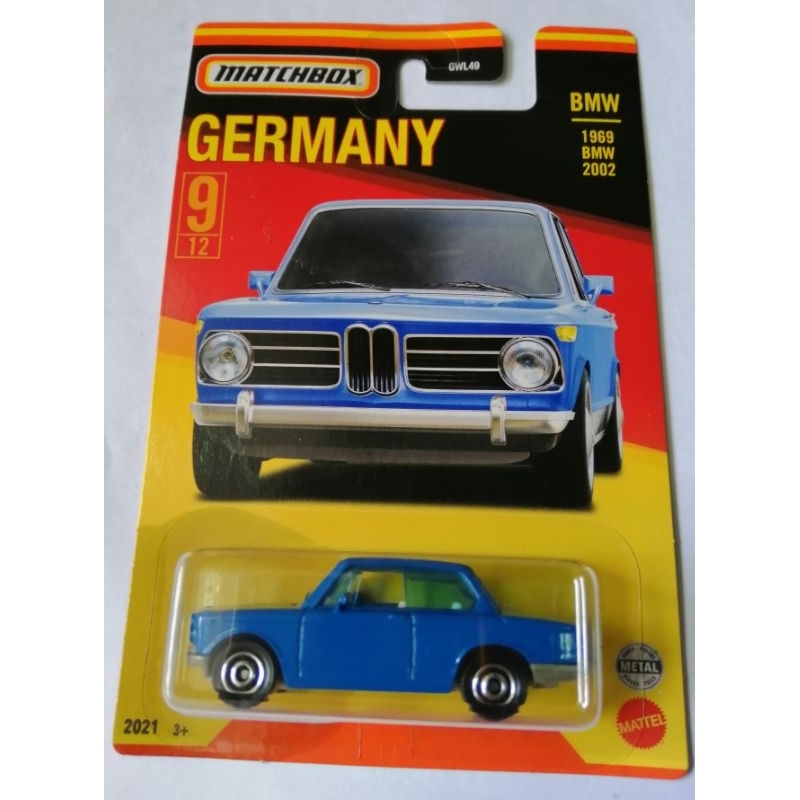 Matchbox Germany Series 1969 BMW 2002 2021 Edition | Shopee Malaysia