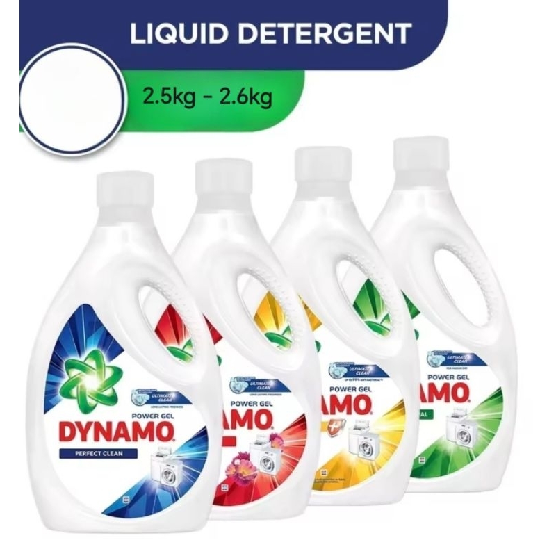 Dynamo detergent liquid 2.5kg / 2.6kg (1 unit ) | Shopee Malaysia