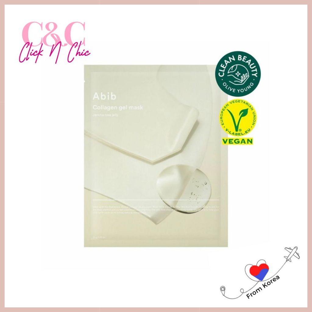 Abib Collagen Gel Mask Sheet #Jericho Rose Jelly 35g | Shopee Malaysia