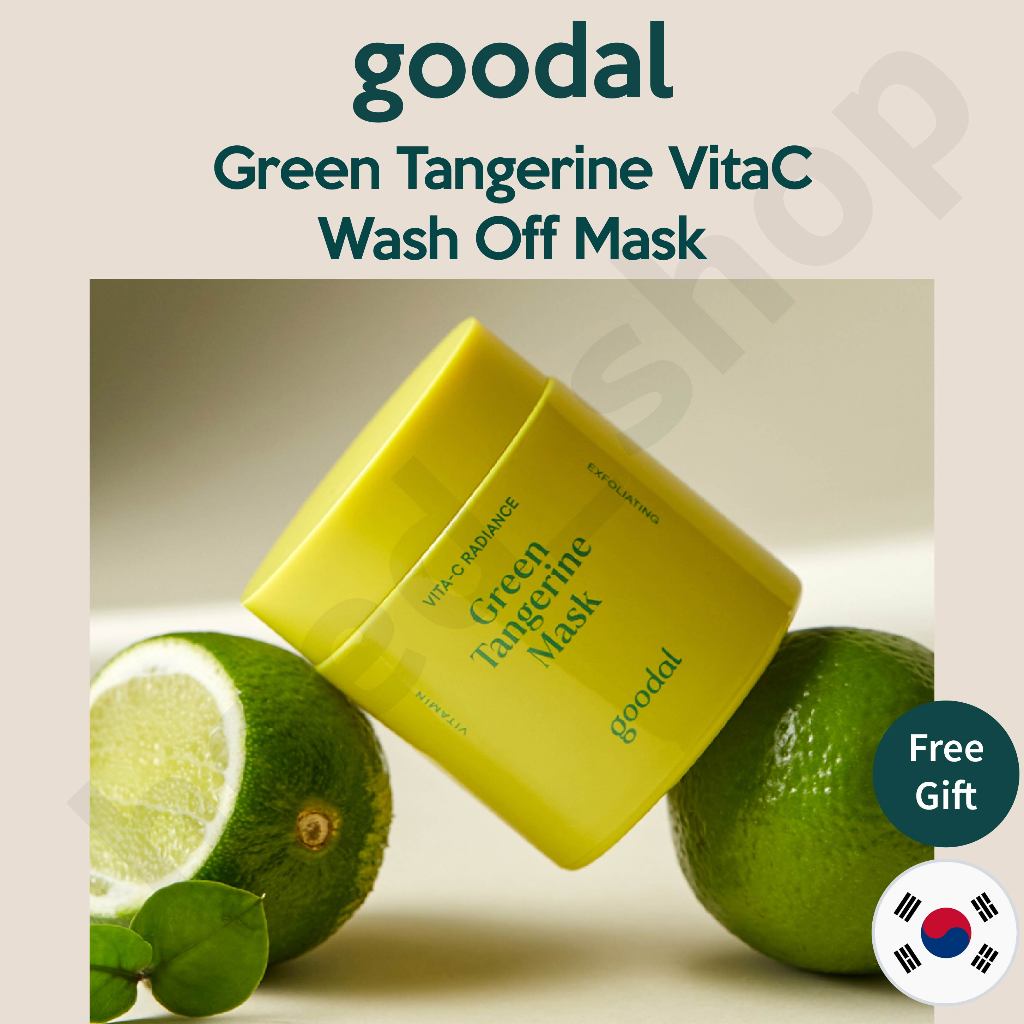 GOODAL Green Tangerine Vita C Wash Off Mask 110g | Shopee Malaysia