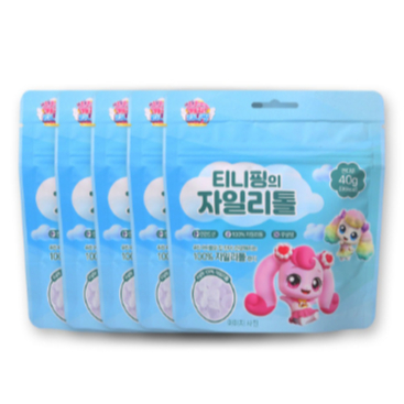 [ Catch Teenieping ]Sour Sweet Teenieping Xylitol, 40g, 5 Packs,Candies ...