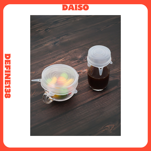 Daiso Stretchable Silicone Lids (3 Pieces) | Shopee Malaysia