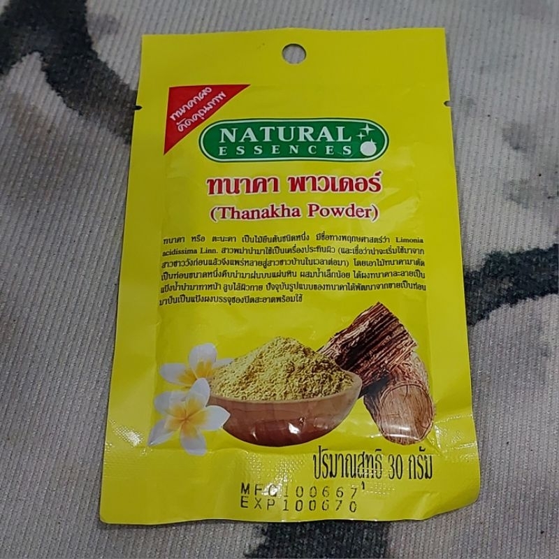 THANAKA POWDER NATURAL ESSENCES 30G/PACK | Shopee Malaysia