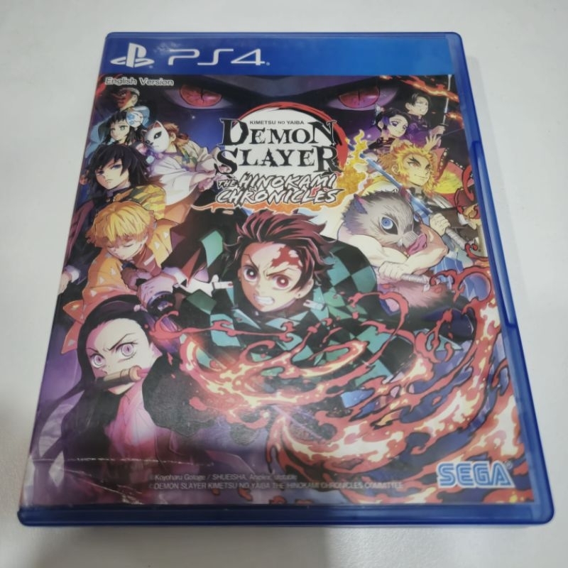 PS4 GAME DEMON SLAYER KIMETSU NO YAIBA THE HINOKAMI CHRONICLES [R3 ...