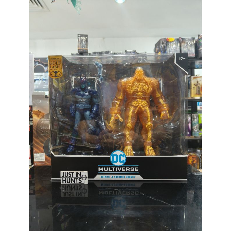 McFarlane Toys DC Multiverse 7"Inch Gold label 2-Pack Batman & Solomon Grundy | Shopee Malaysia