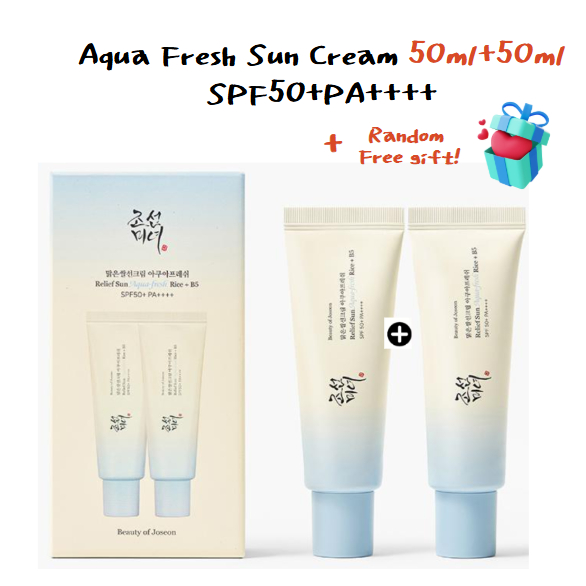 Beauty of Joseon Aqua Fresh Sun Cream 50ml x 2 | Lightweight Hydrating ...