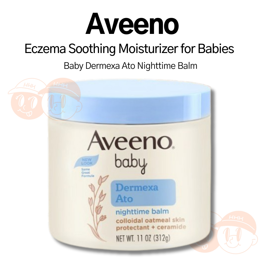 Aveeno Baby Dermexa Ato Nighttime Balm – Eczema Soothing Moisturizer for Babies (312g) | Shopee ...