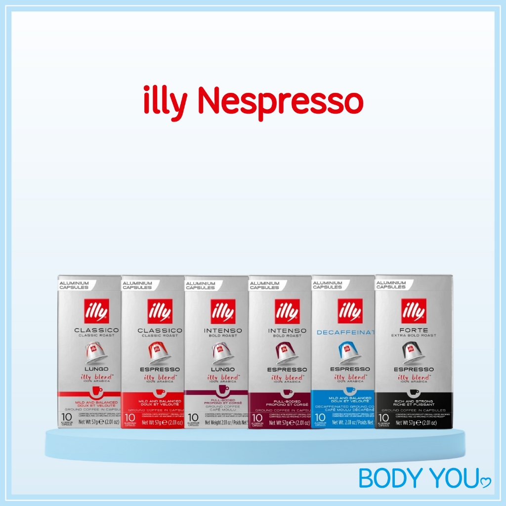 [illy] Nespresso Coffee Capsule All Flavor (10 capsules per pack) Korea Kanu Maxim Coffee ...