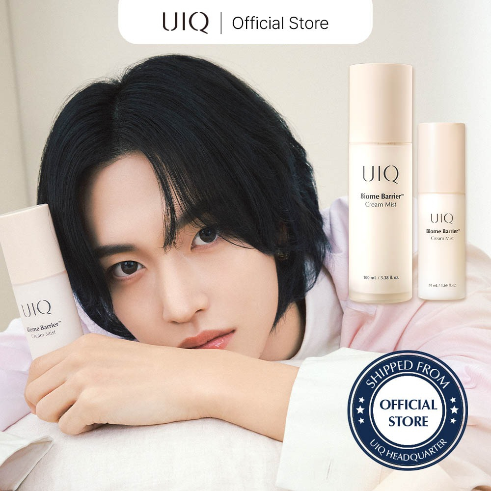 [UIQ OFFICIAL] Biome Barrier™ Cream Mist 100ml+50ml, Double-layered with water serum and cream ...