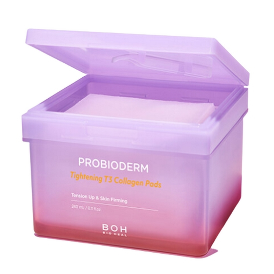 BIO HEAL BOH Probioderm Tightening T3 Collagen Pads 120pads 240ml ...