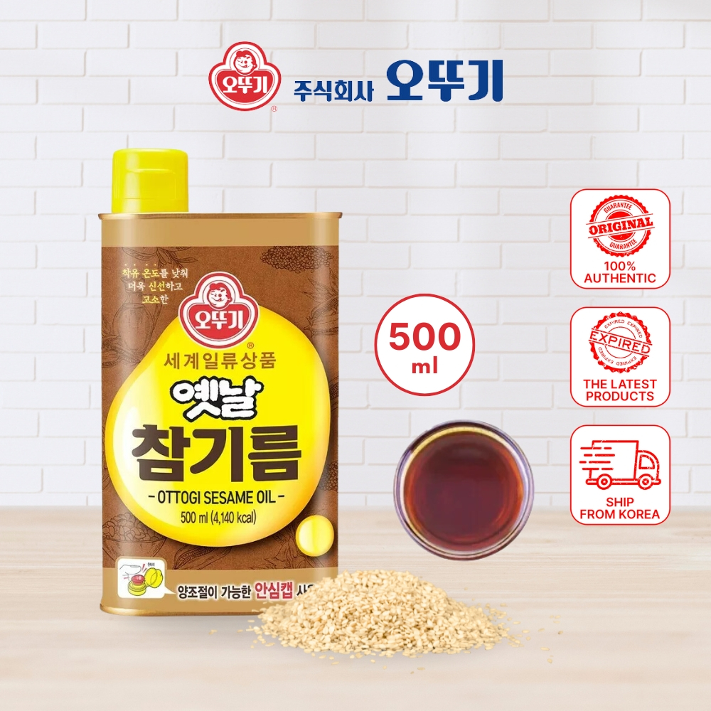Ottogi Old Sesame Oil 500ml - Premium Korean Cooking Oil | Shopee Malaysia