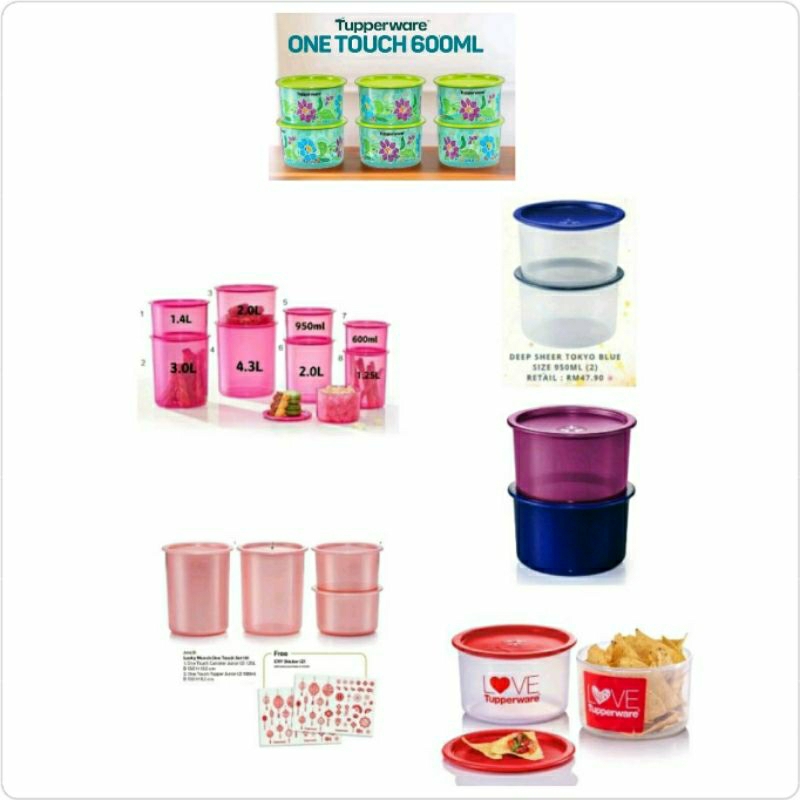 TUPPERWARE ONE TOUCH | Shopee Malaysia