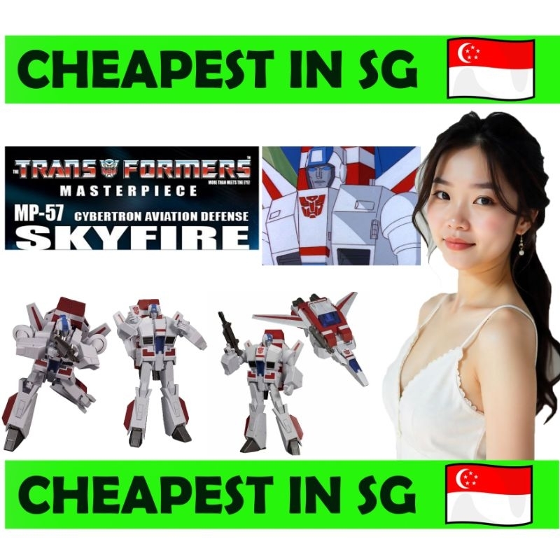 Transformers MP57 G1 Skyfire Jetfire authentic Takara Tomy local | Shopee Malaysia