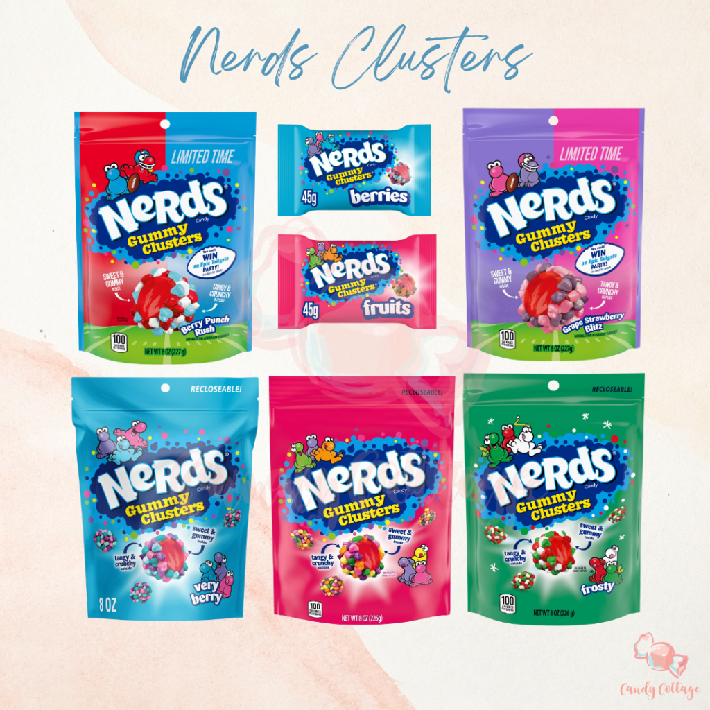 Candy Cottage x Nerds Clusters - Very Berry, Grape Strawberry, Berry ...