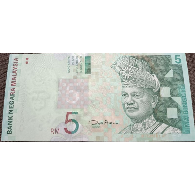 Zeti Aziz signature 5 Ringgit UNC | Shopee Malaysia