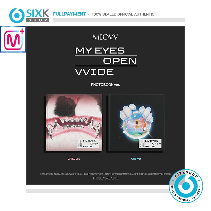 (MWAVE Signed CD) MEOVV - 1st EP ALBUM [MY EYES OPEN VVIDE] | Shopee Malaysia