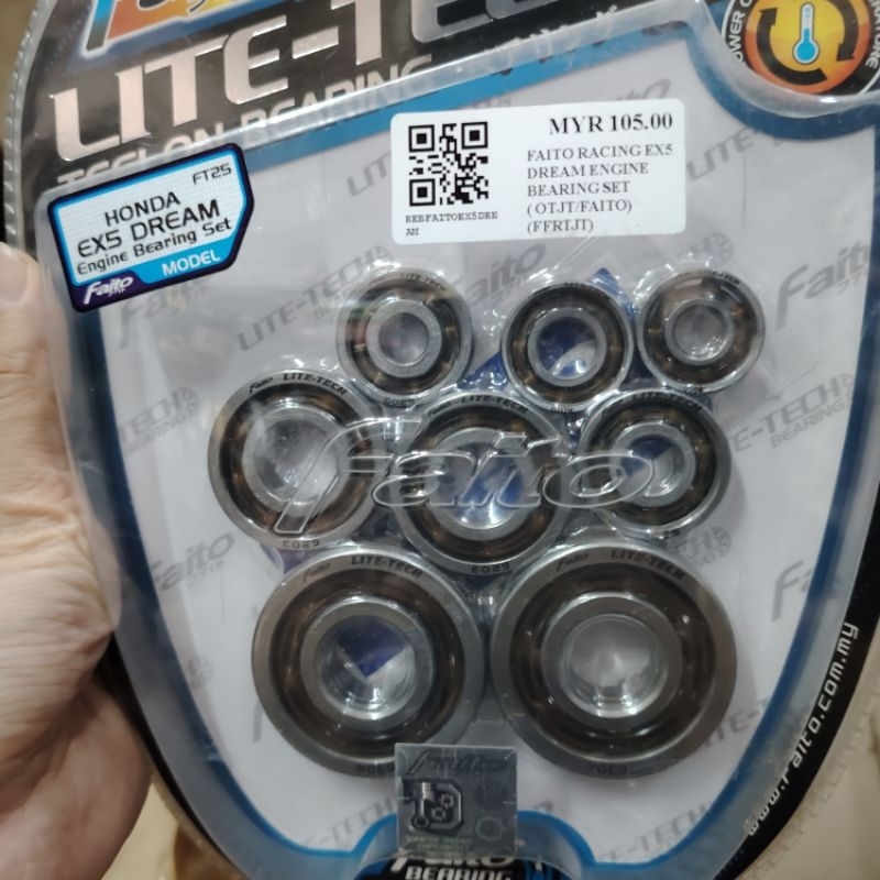 EX5 DREAM BEARING ENGINE FAITO FULL SET | Shopee Malaysia