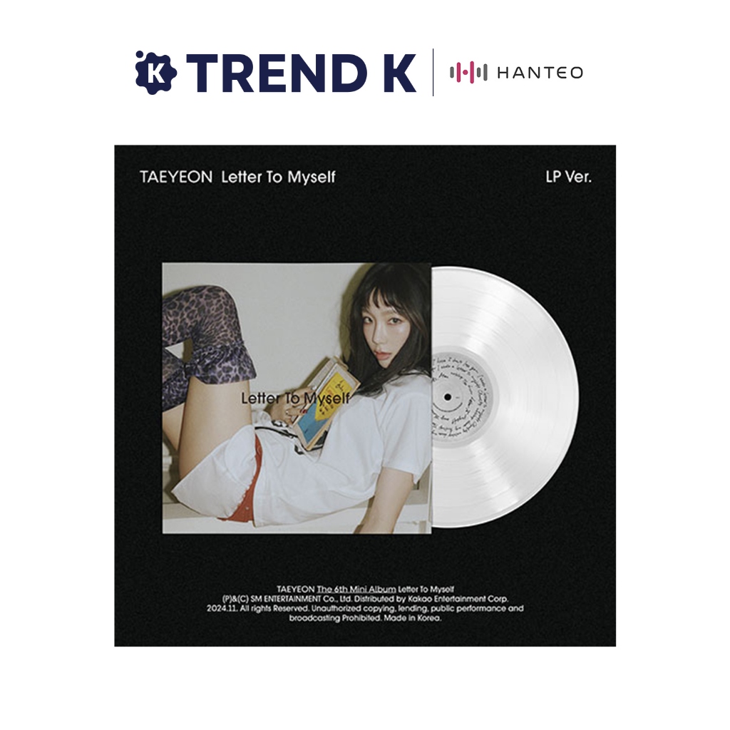 TAEYEON - Mini 6th Album [Letter To Myself] (LP Ver.) | Shopee Malaysia