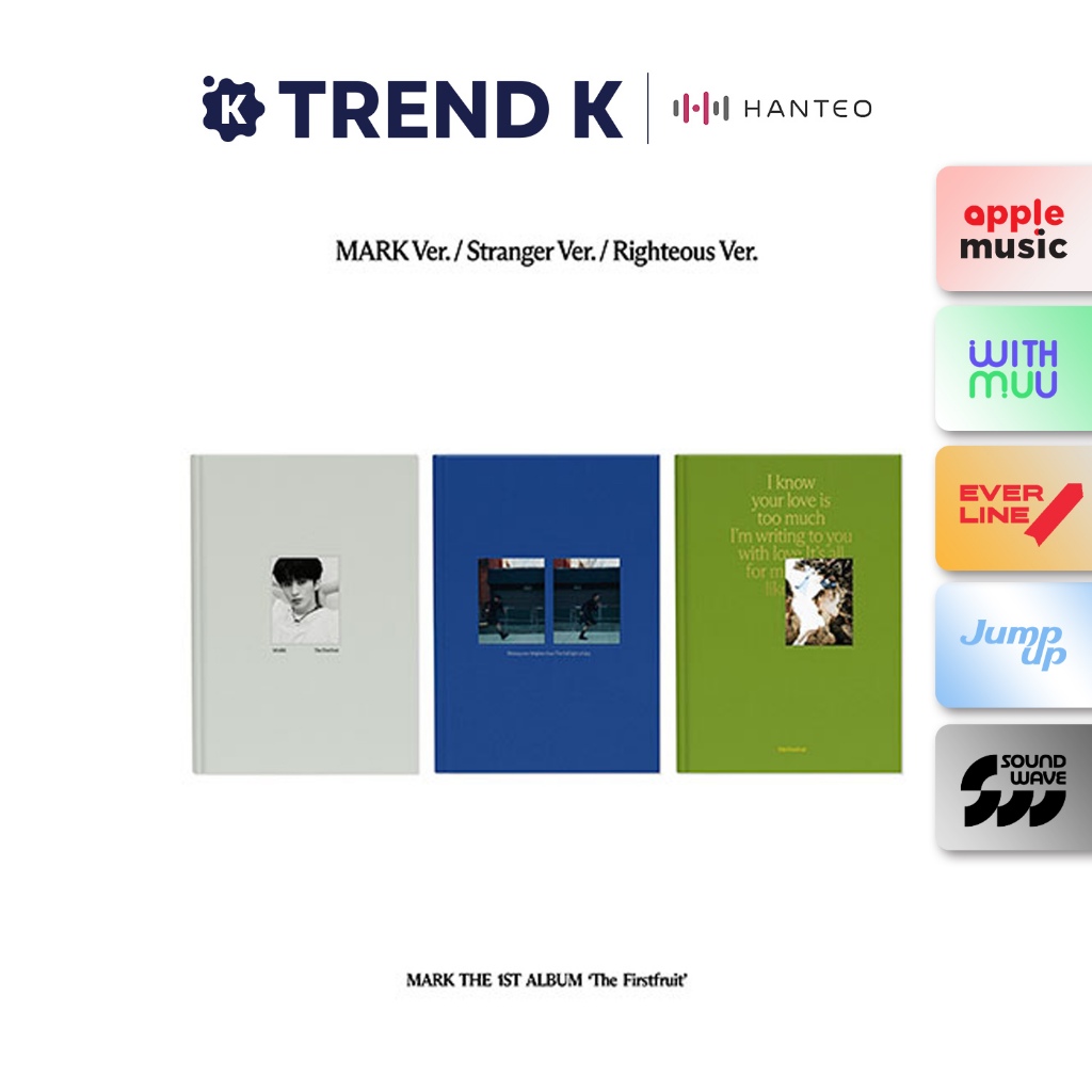 MARK - 1st Regular Album [The Firstfruit] (Photobook Ver.) | Shopee ...
