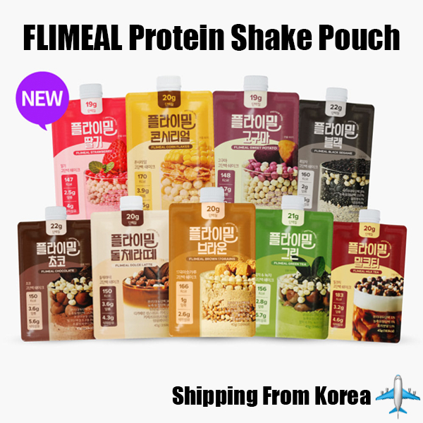 [FLIMEAL] ★New Flavor★ Protein Shake Pouch 45g Diet Meal Replacement ...