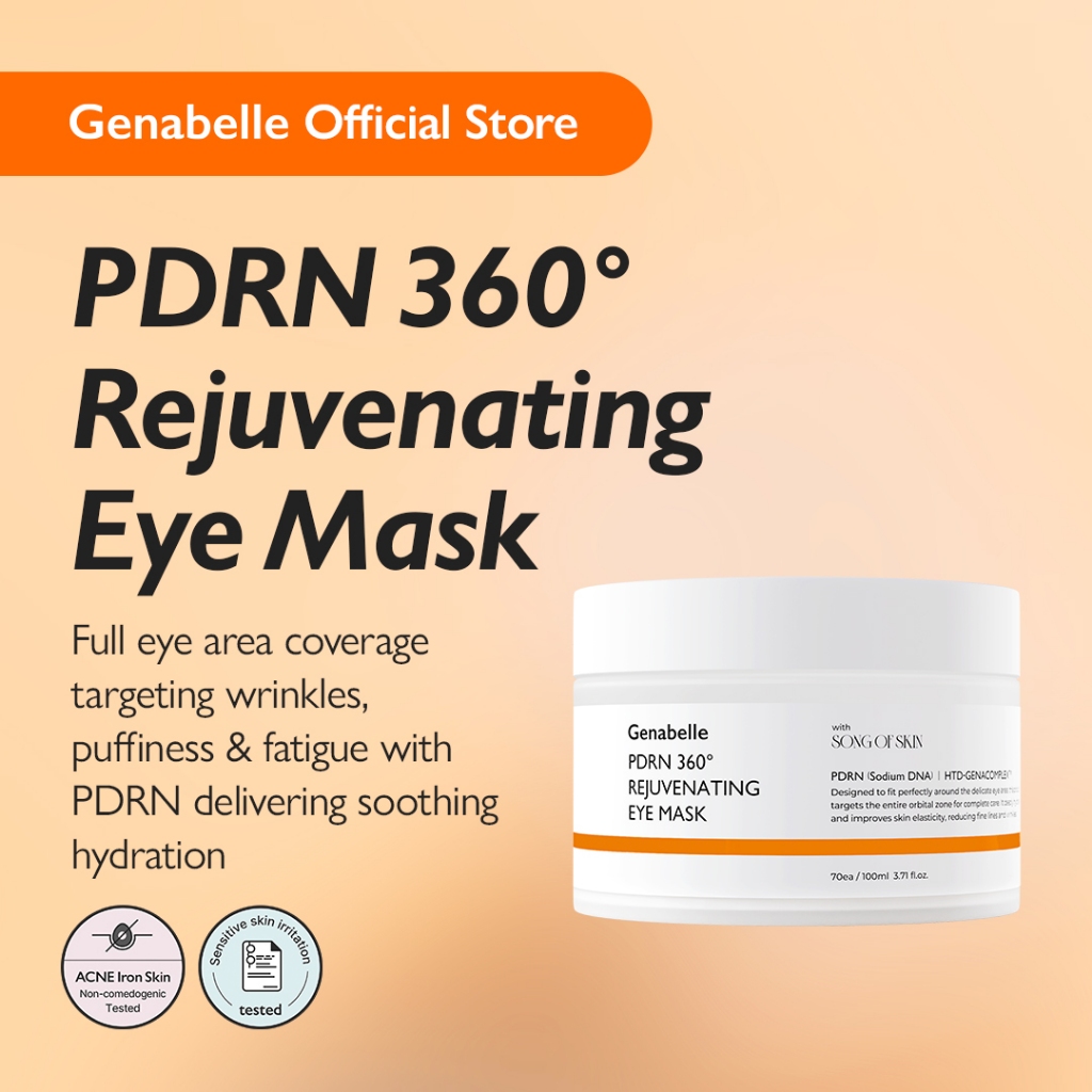 Genabelle PDRN 360° Rejuvenating Eye Mask 70ea | Shopee Malaysia
