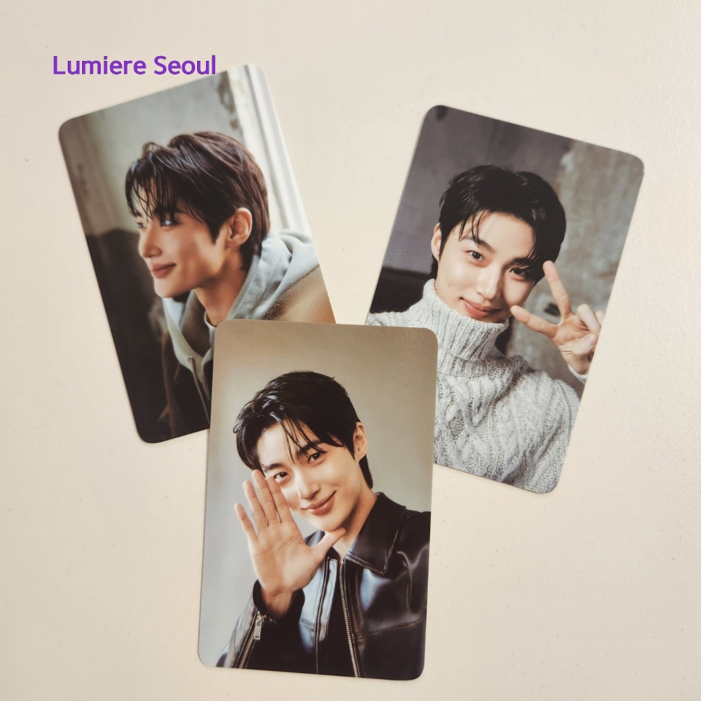 [Ultra Rare] Byeon Woo Seok x Giordano Photo Card Set (3PCS) | Shopee ...