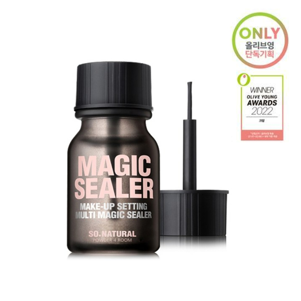 SO' NATURAL Magic Sealer Make-up Setting Multi Magic Sealer Fixer 10ml ...