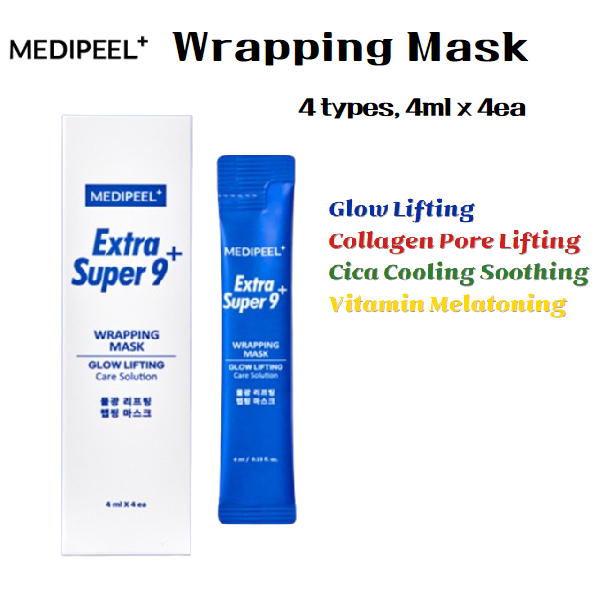 MEDIPEEL Wrapping Mask 4 types, 4ml x 4ea | Shopee Malaysia