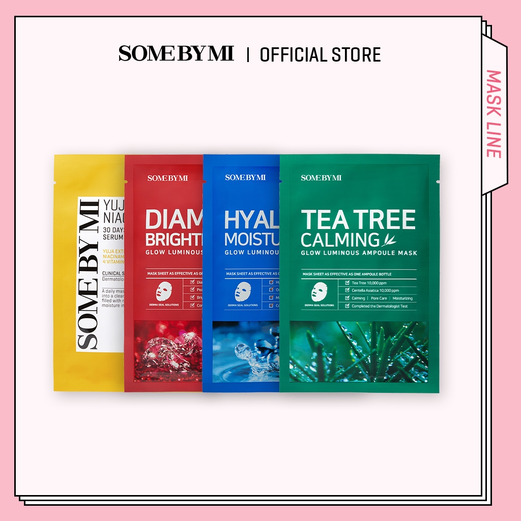 [SOME BY MI Authentic] [10ea]SOMEBYMI Ampoule Mask Pack Line- Teatree ...