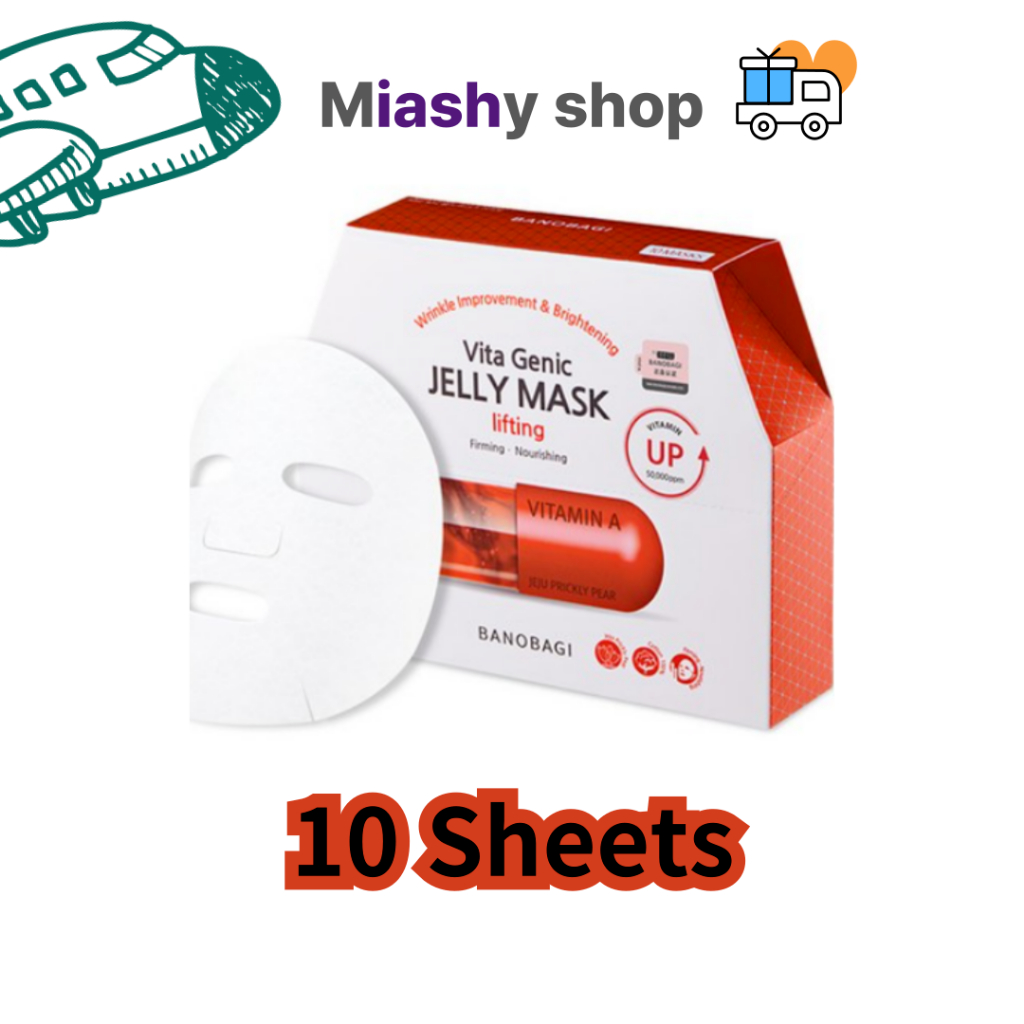 Banobagi Vitagenic Jelly Mask Lifting (10 Sheets) | Shopee Malaysia