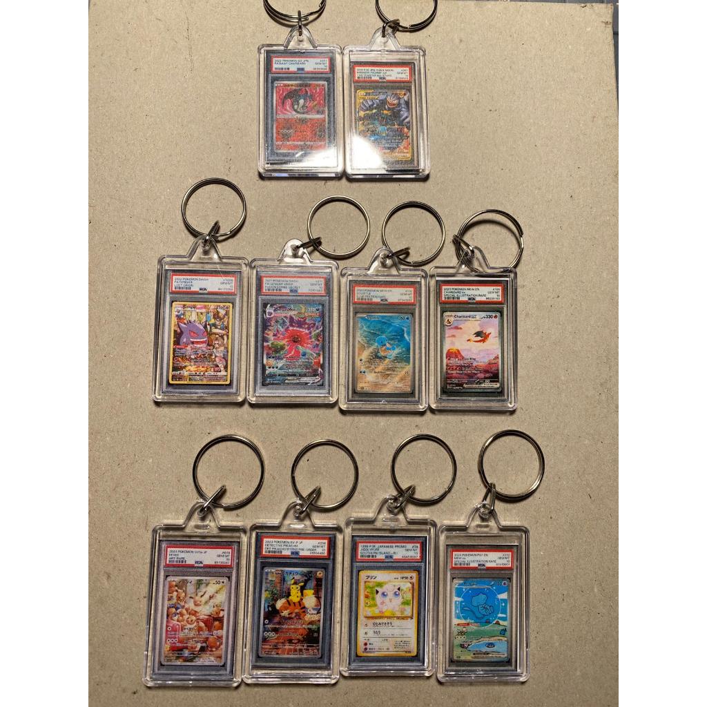 Pokemon KEYCHAIN, Eevee, jigglypuff, charizard, 151,mew,detective ...