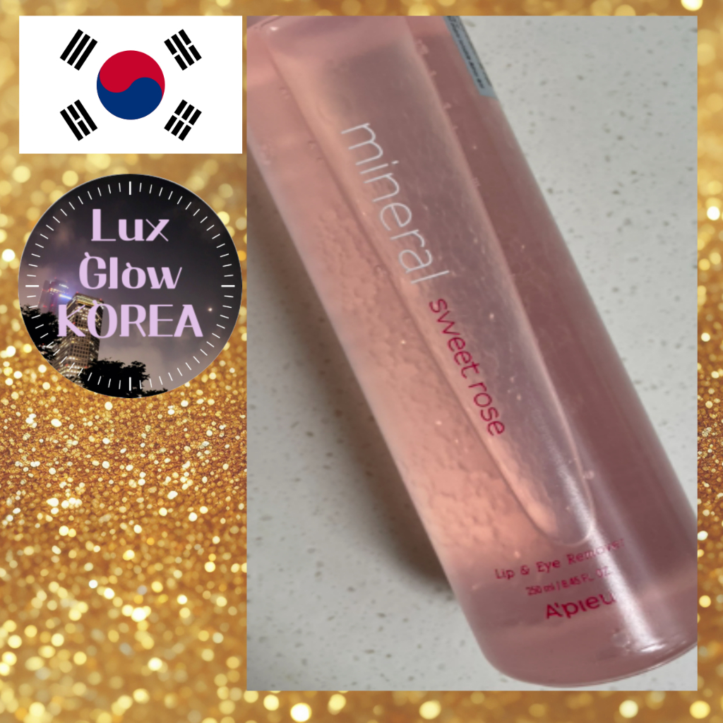 Apieu Mineral Lip and Eye Remover 250 ml Large Capacity (Sweet Rose), 250 ml | Shopee Malaysia