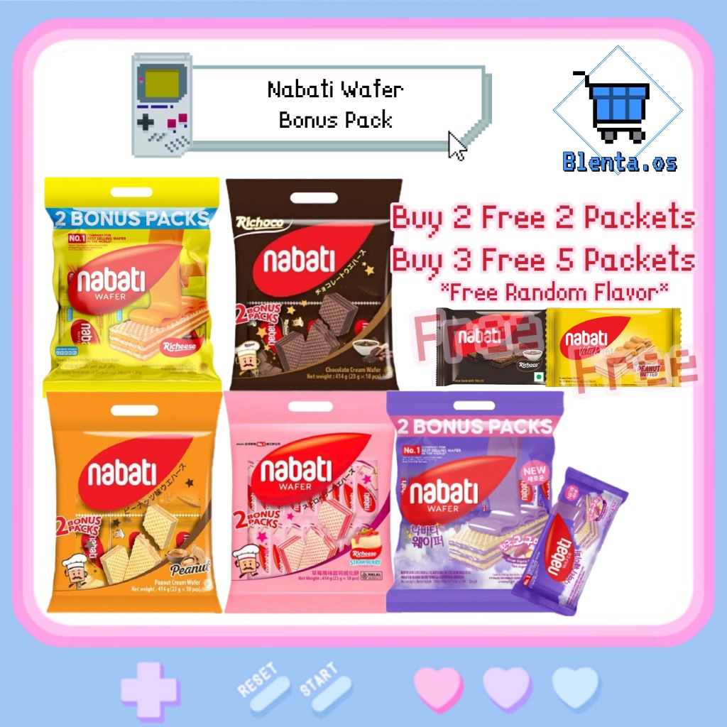 Nabati Richeese Cream/Richoco Wafer (20g x 18pcs) SG | Shopee Malaysia