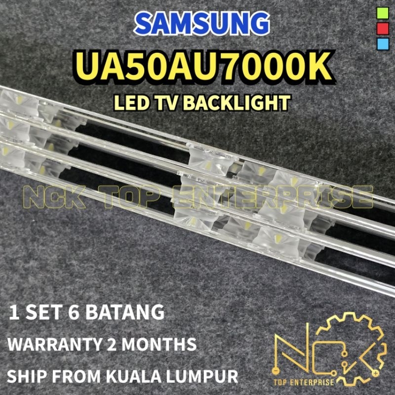 SAMSUNG UA50AU7000K TV LED BACKLIGHT BARU READY STOCK UA50AU7000 ...