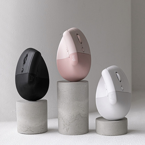 LOGITECH LIFT Vertical Wireless Mouse 3 Colors – Left-Hand and Mac ...