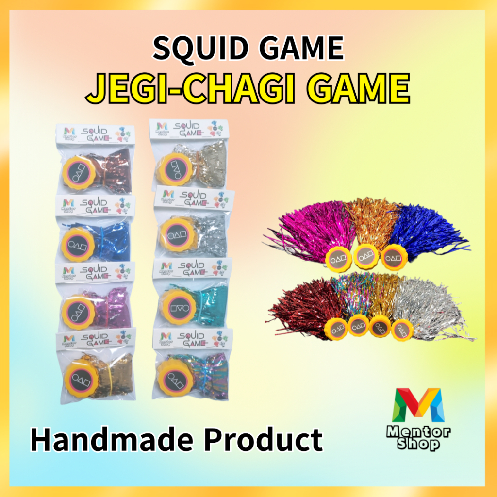 [Mentor Shop] Squid Game Jegi Chagi game(Handmade) | Shopee Malaysia