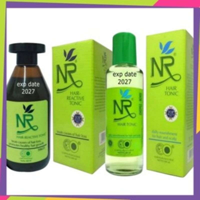 NR hair Tonic & Nr Hair Reactive Tonic 200ml | Shopee Malaysia
