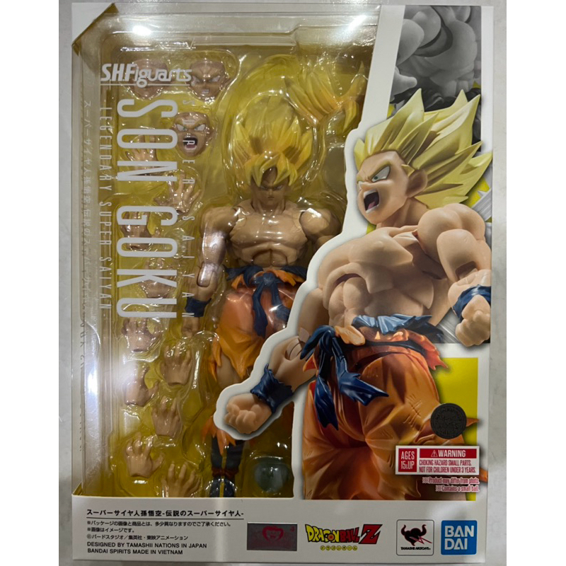 BANDAI S.H.Figuarts Super Saiyan Son Goku Legendary Super Saiyan Dragon Ball Z Bandai SHF ...