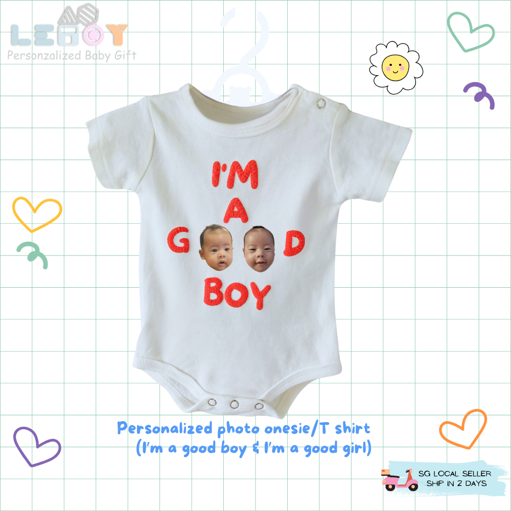 Personalized Baby Onesie/T-shirt - I'm A Good Boy / I'm A Good Girl ...