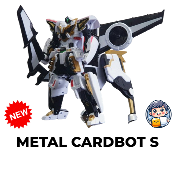 [METAL CARDBOT S] Sky Gallop Transport Plane Robot Transformation ...