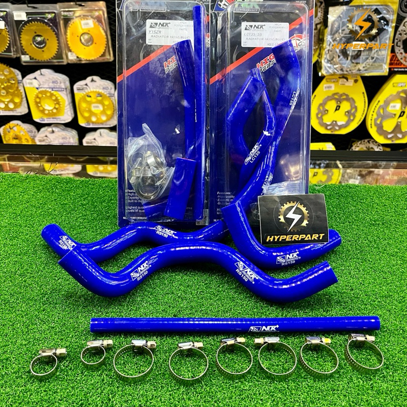 NLK PERFORMANCE RACING RADIATOR COOLANT HOSE SET YAMAHA Y15ZR Y16ZR ...