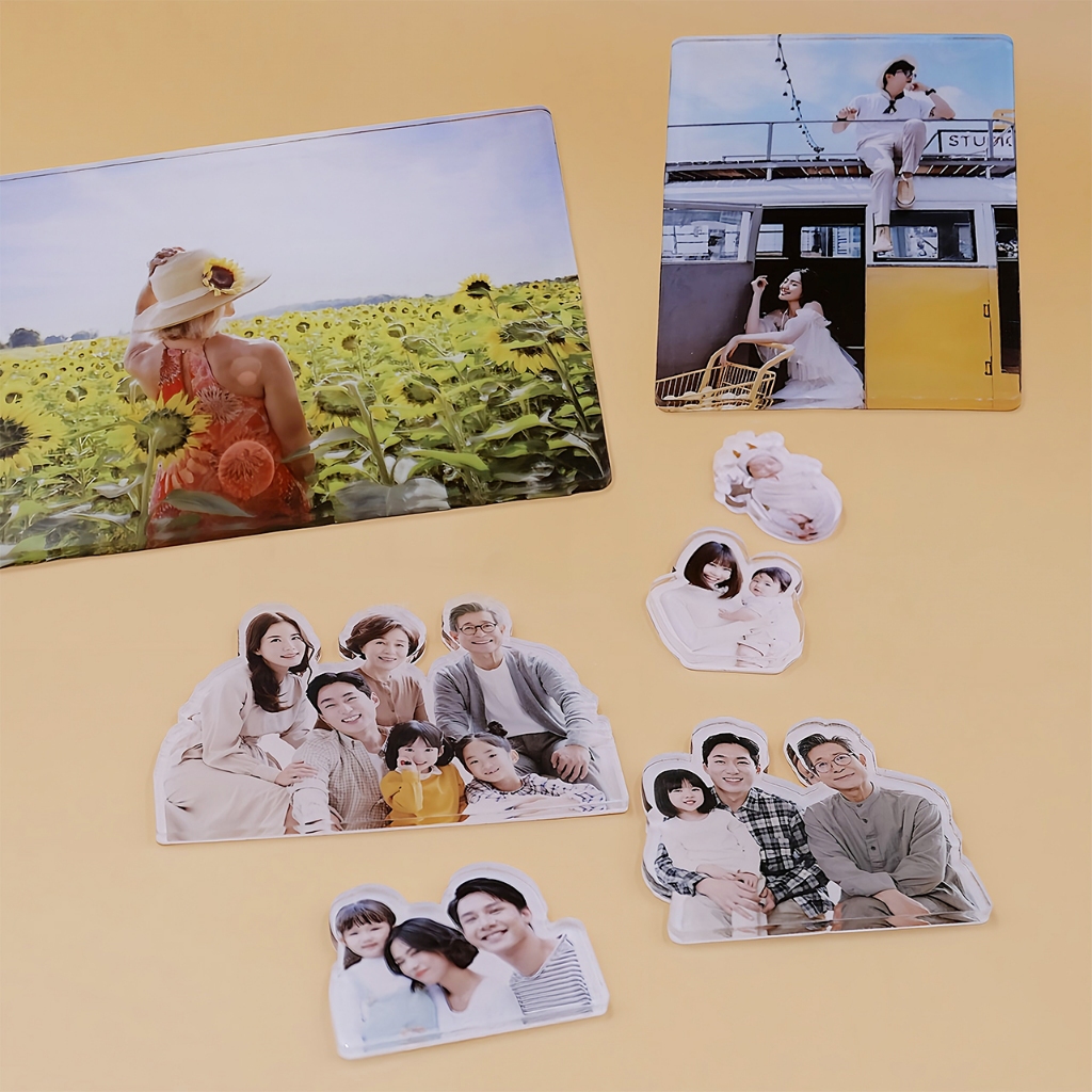 Custom Photo Acrylic Magnets Personalized refrigerator Acrylic Magnet ...