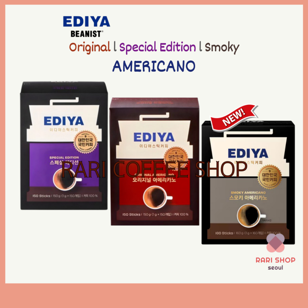 [EDIYA] Ediya Coffee Beanist Americano (10T/30T) Original ㅣ Special ...