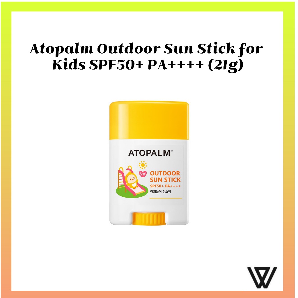 Atopalm Outdoor Sun Stick for Kids SPF50+ PA++++ (21g) | Shopee Malaysia