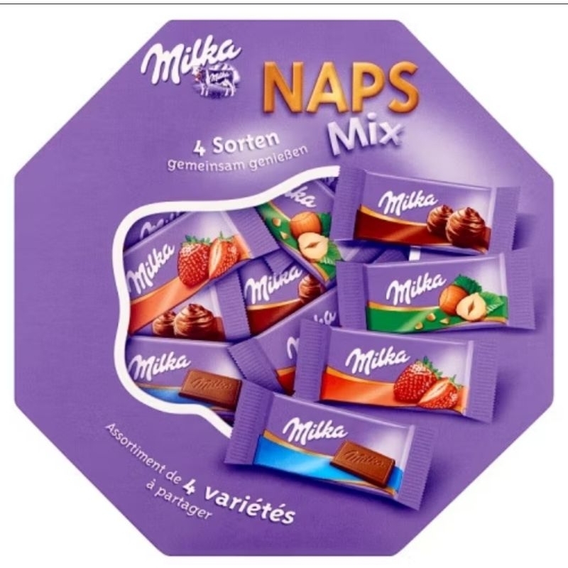 Milka Naps Mix Chocolate | Shopee Malaysia