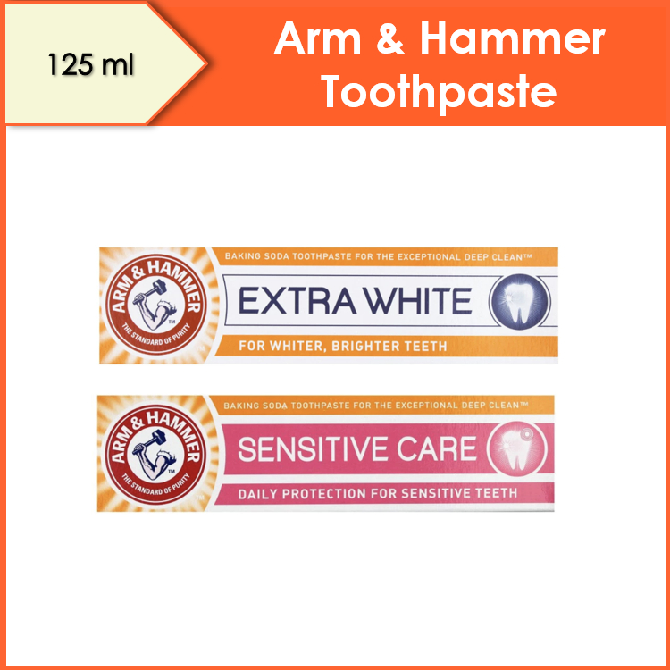 Arm & Hammer Toothpaste Sensitive Care /Extra White 125ml | Shopee Malaysia