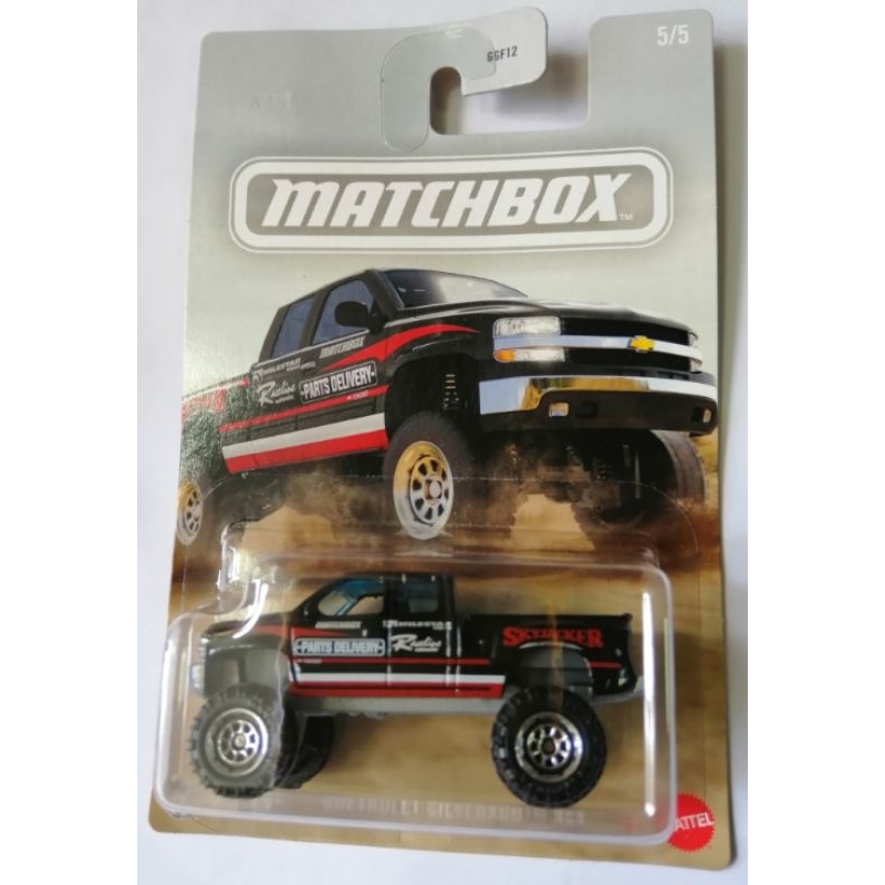 Matchbox Chevrolet Silverado 4X4 Black 2024 Edition | Shopee Malaysia