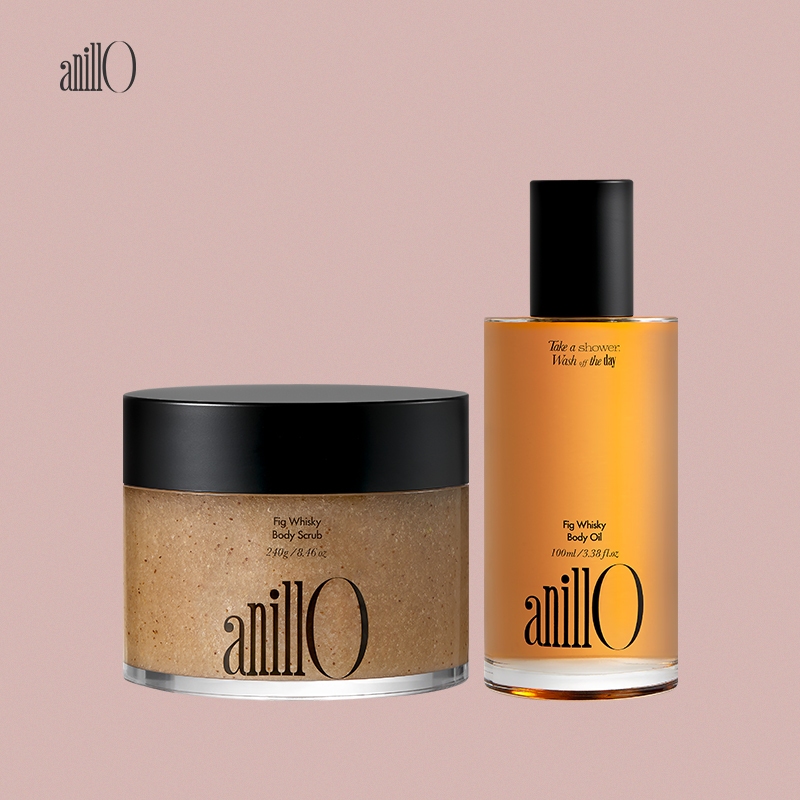 anillo Set of Fig Whisky Body Scrub (240g) + Body Oil (100ml) | Shopee ...