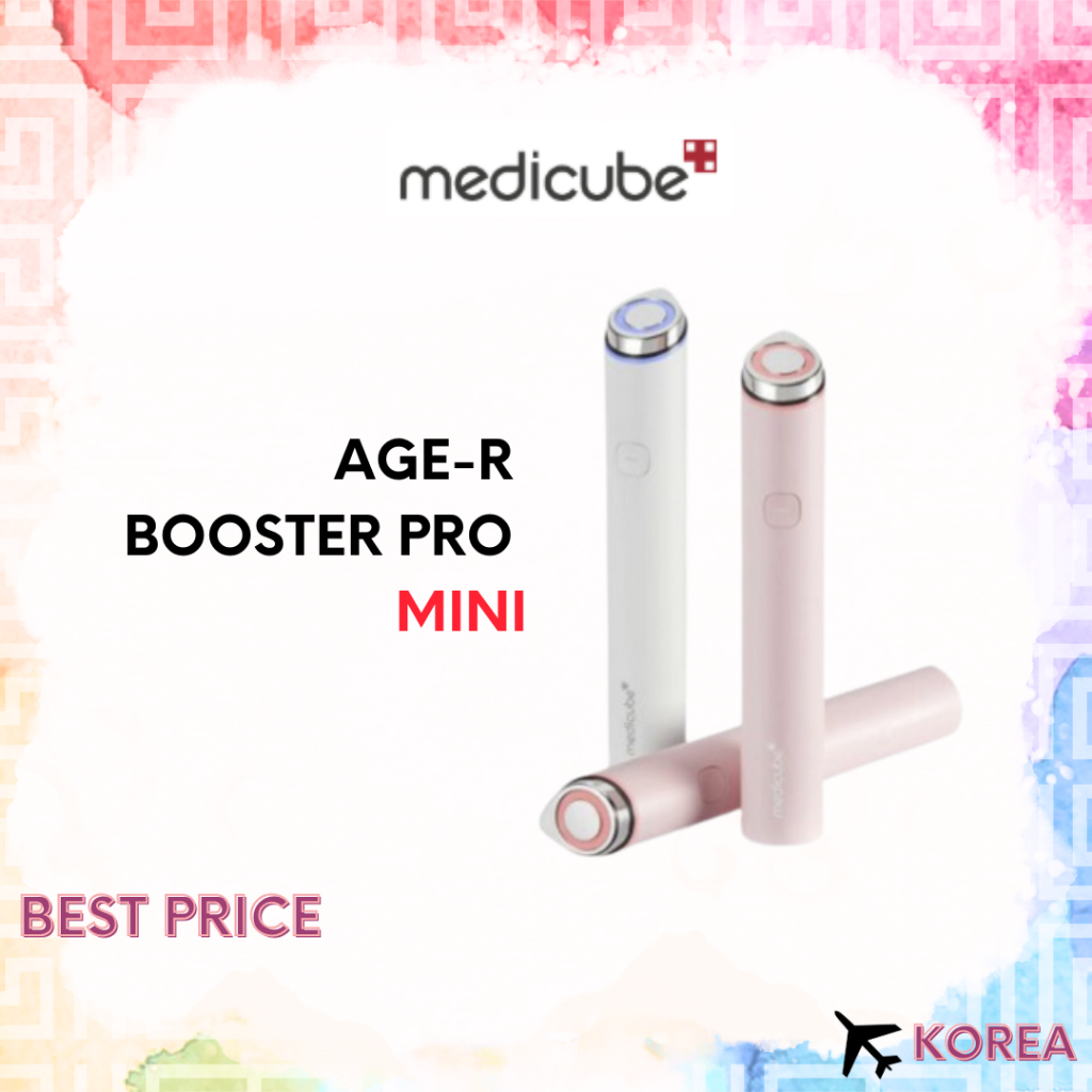 MEDICUBE AGE-R Booster Pro Mini (White or Pink) | Shopee Malaysia